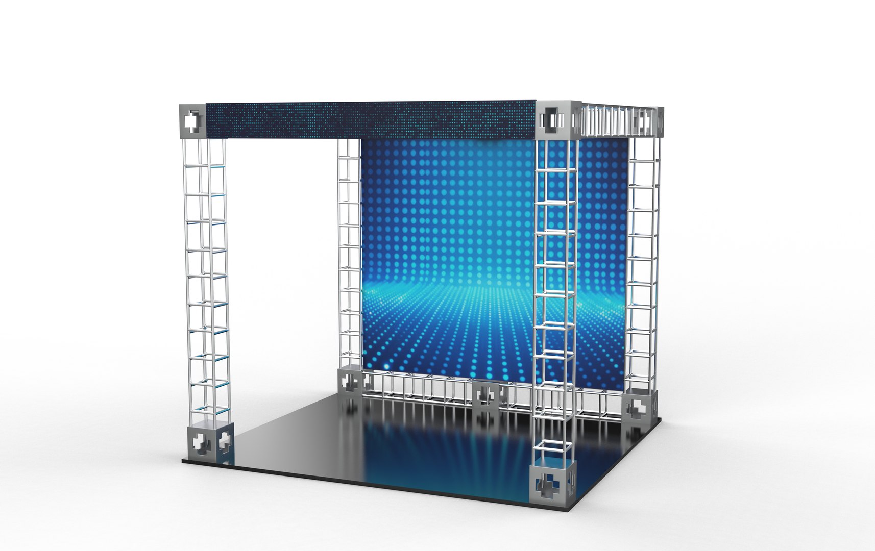 Truss Display 3D Model 3D Model - TurboSquid 2362245