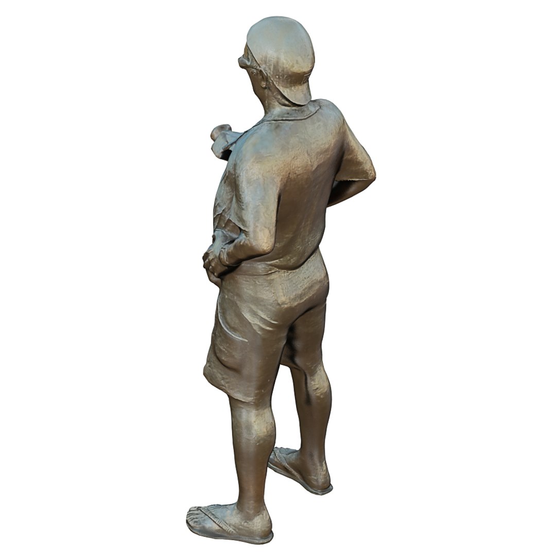 Free 3D Photographer Sculpture Model - TurboSquid 1664500