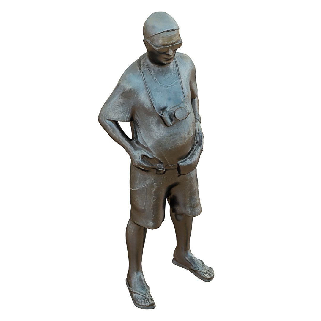 Free 3D Photographer Sculpture Model - TurboSquid 1664500