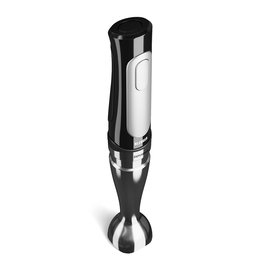 Black Blender 3D Model - TurboSquid 1551652