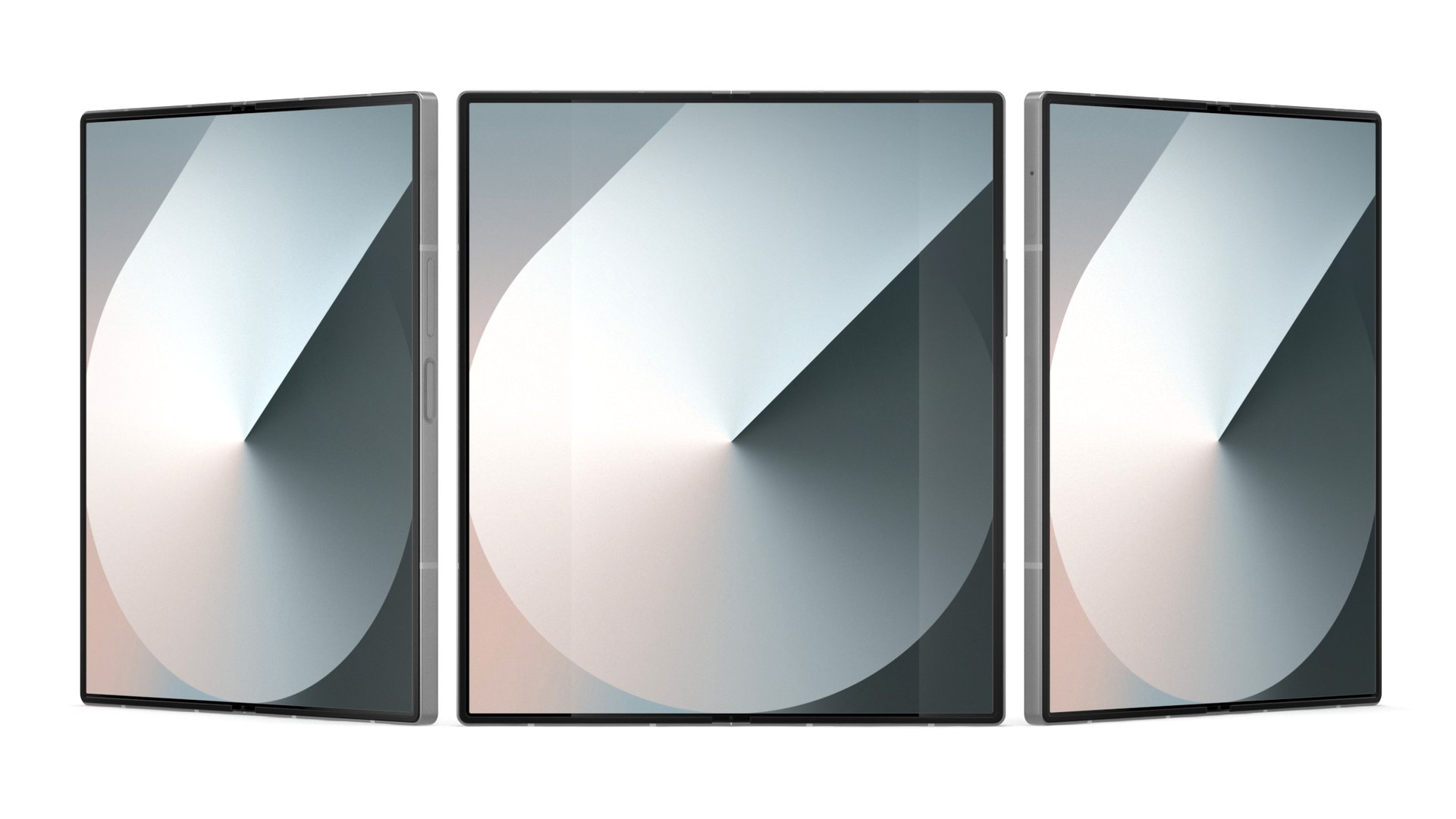 Samsung Galaxy Z Fold6 White Model - TurboSquid 2292280