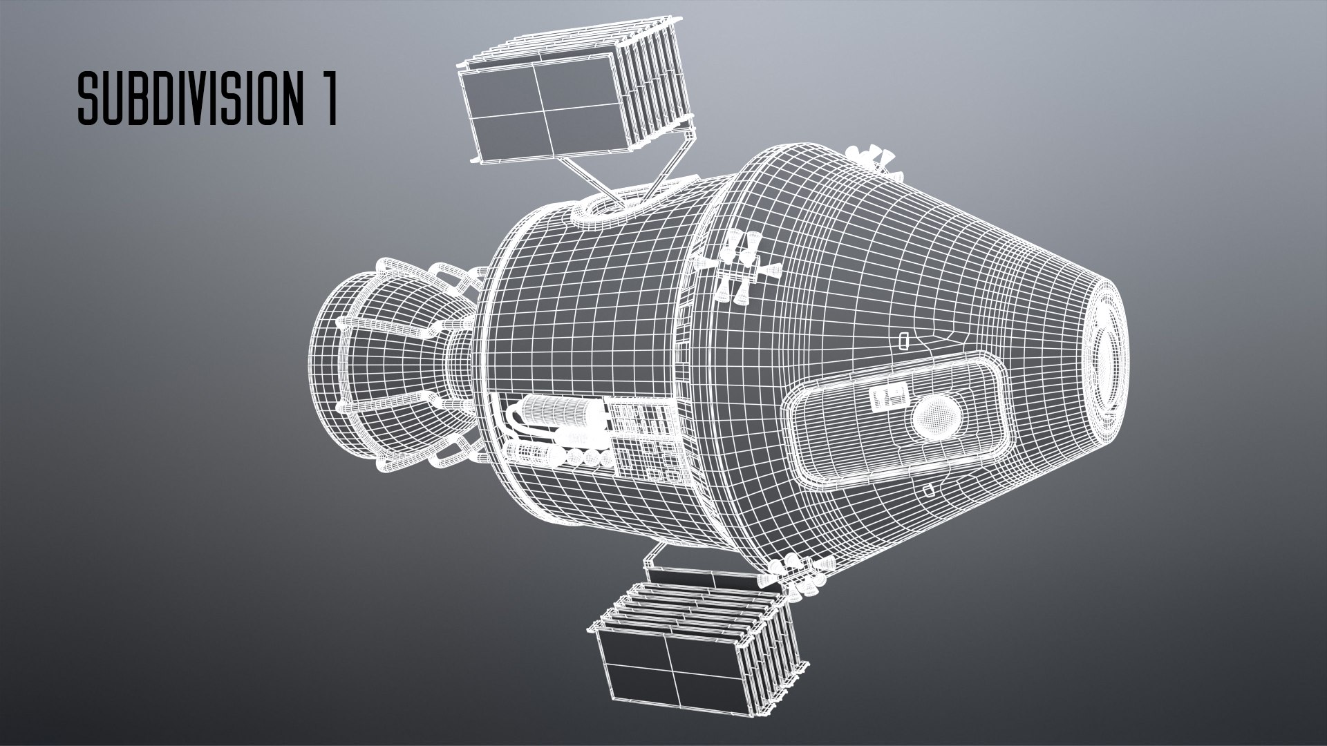 Spaceship - Command Module model - TurboSquid 2009487