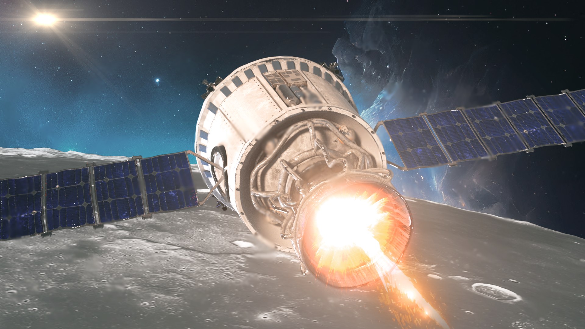 Spaceship - Command Module model - TurboSquid 2009487