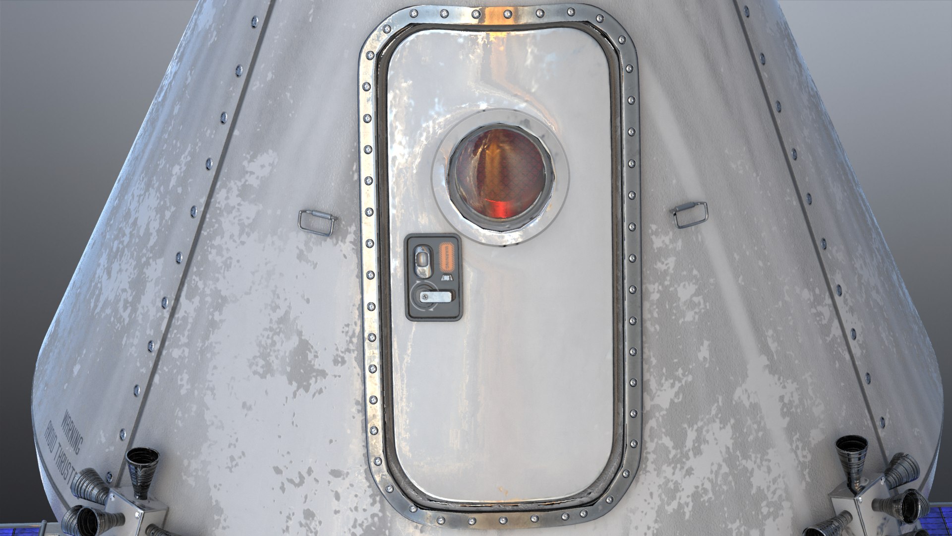 Spaceship - Command Module Model - TurboSquid 2009487