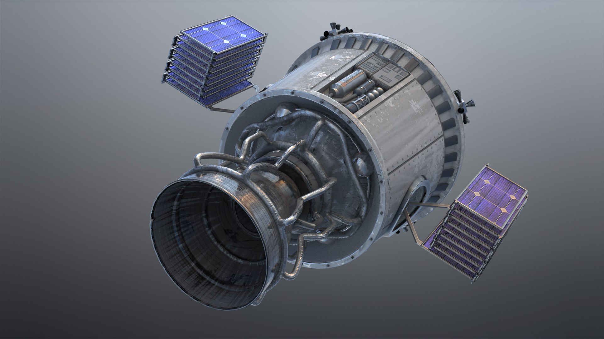 Spaceship - Command Module Model - TurboSquid 2009487