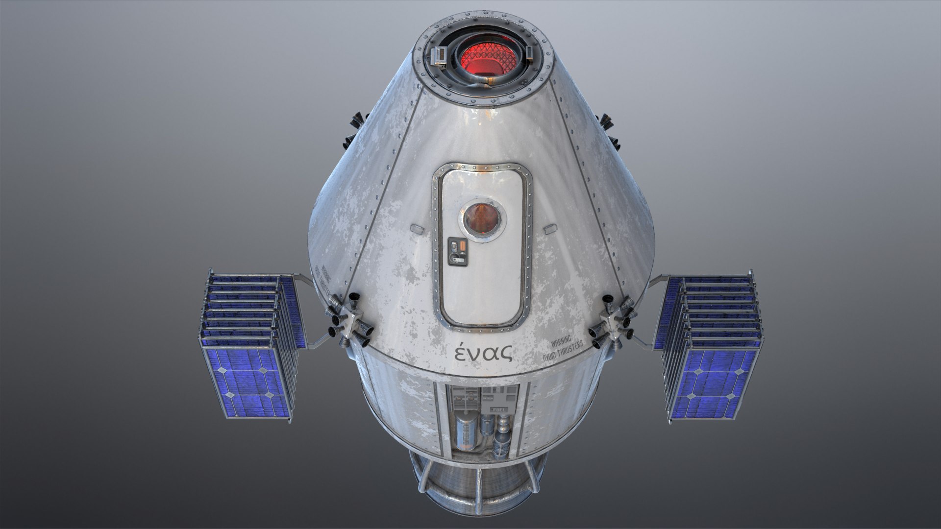 Spaceship - Command Module Model - TurboSquid 2009487