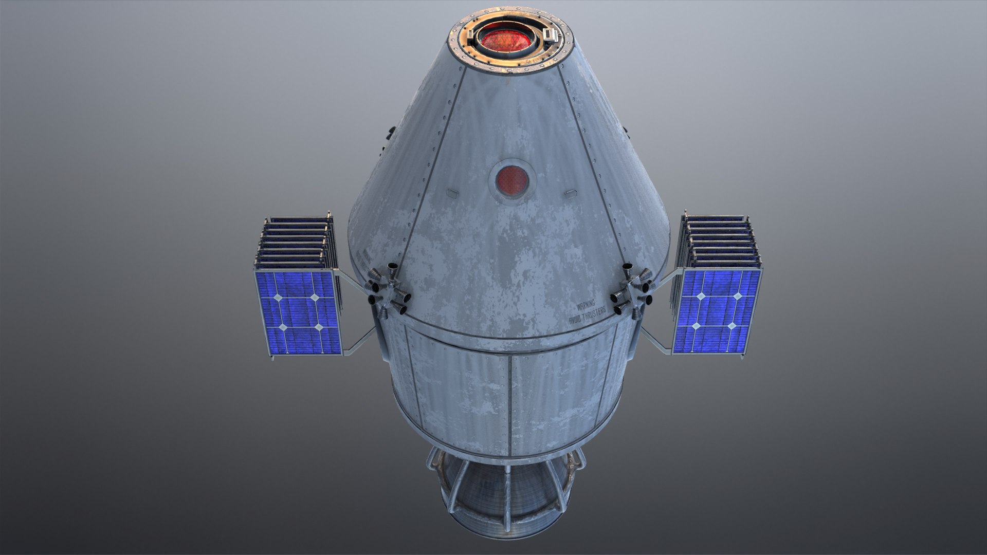 Spaceship - Command Module Model - TurboSquid 2009487