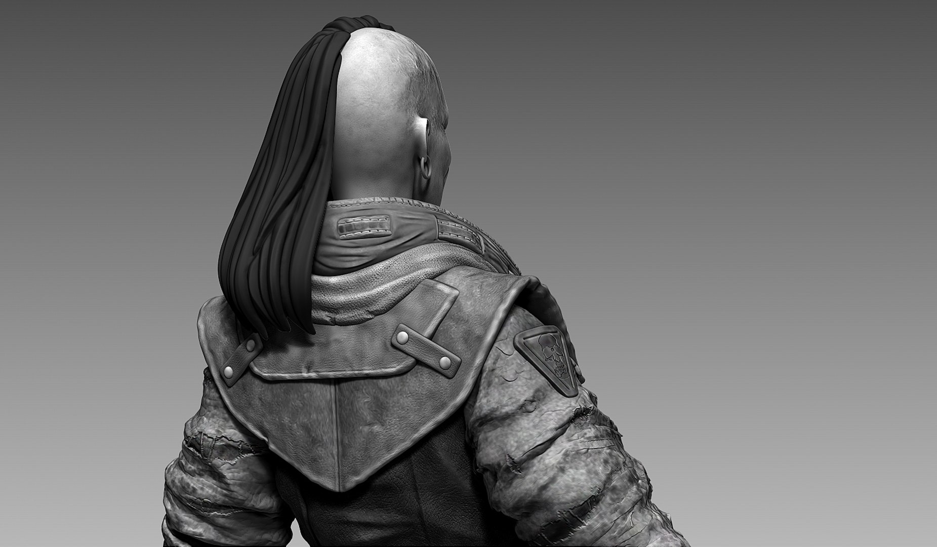 Fantasy Female Character 3d Model