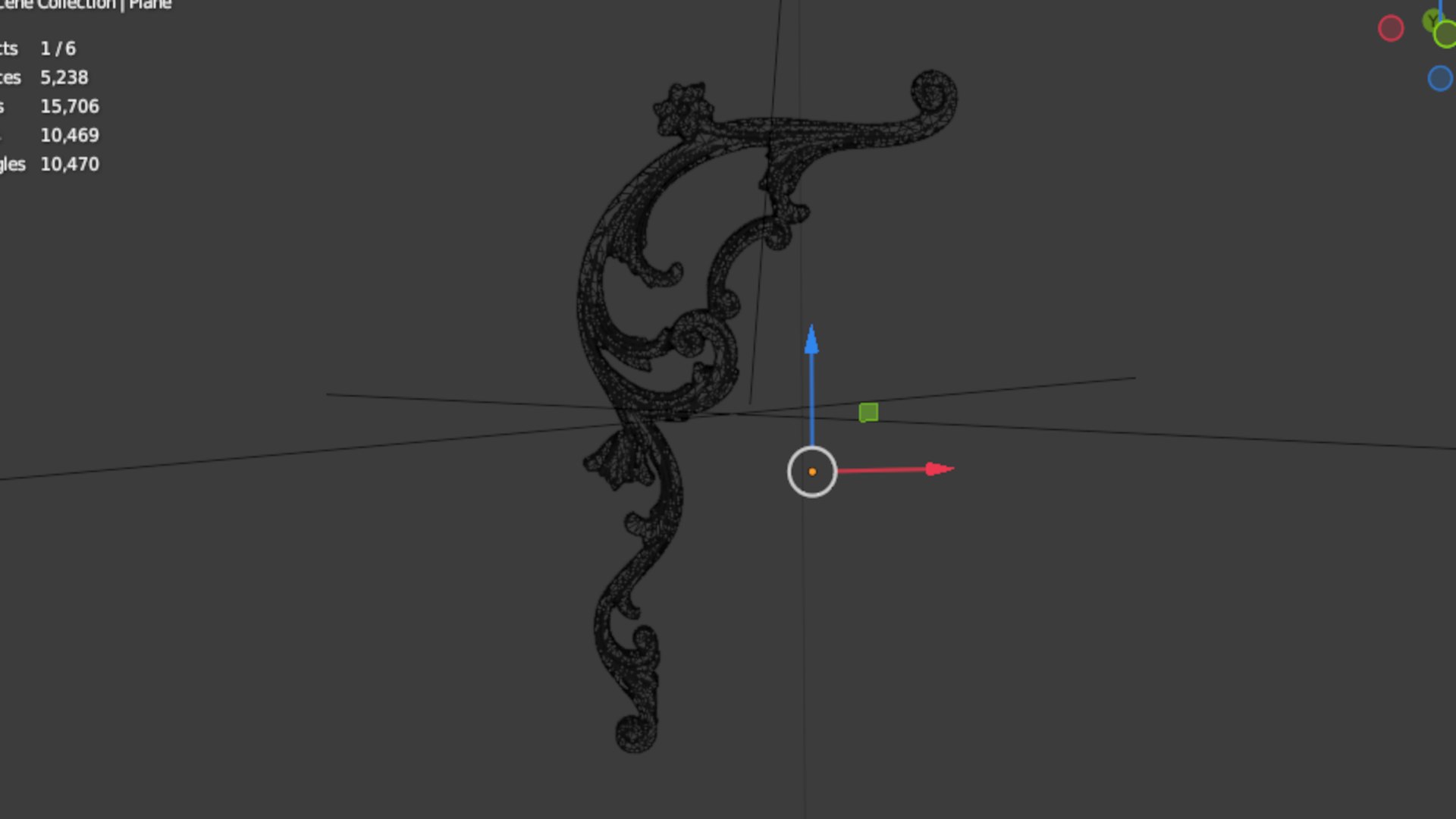 Classic Decor Ornament 338 3D Model - TurboSquid 2118104