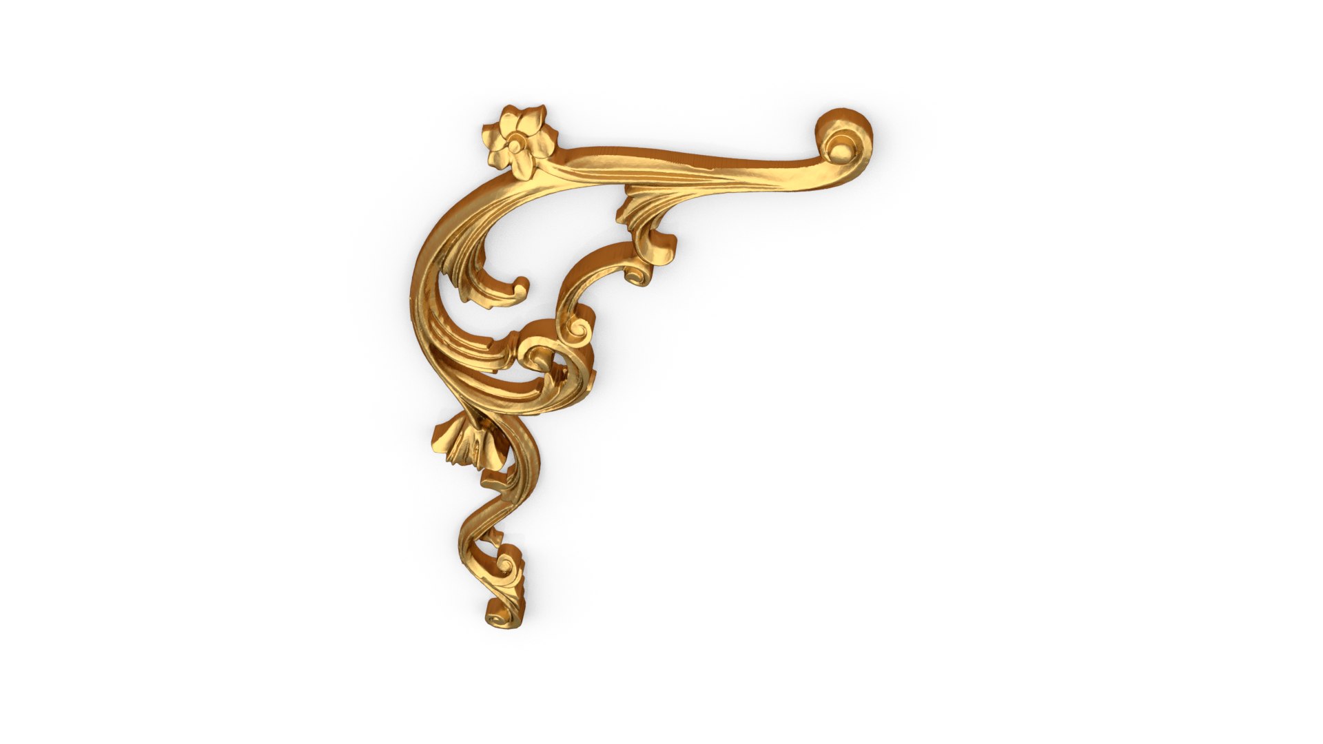 Classic Decor Ornament 338 3D Model - TurboSquid 2118104