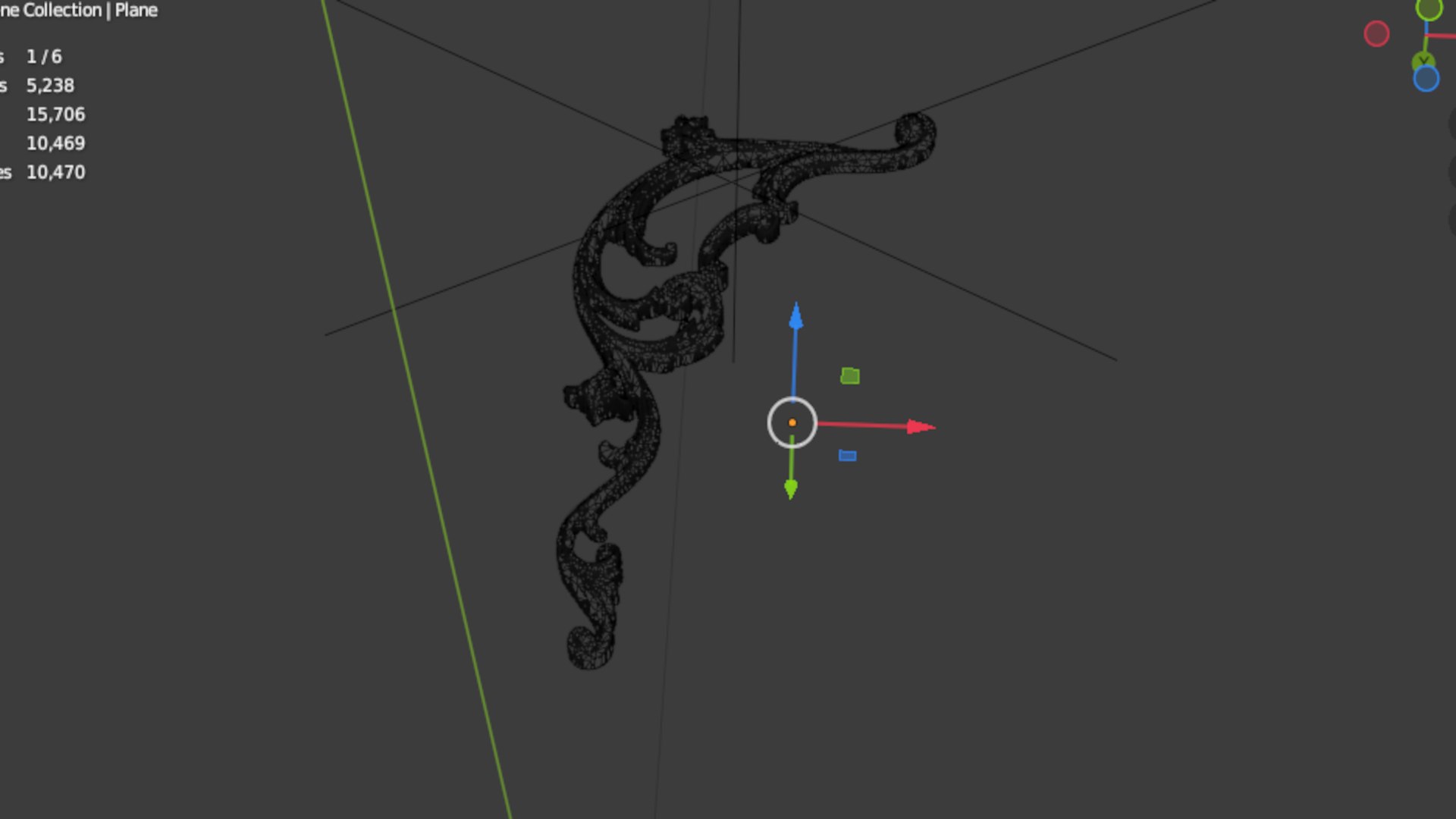 Classic Decor Ornament 338 3D Model - TurboSquid 2118104