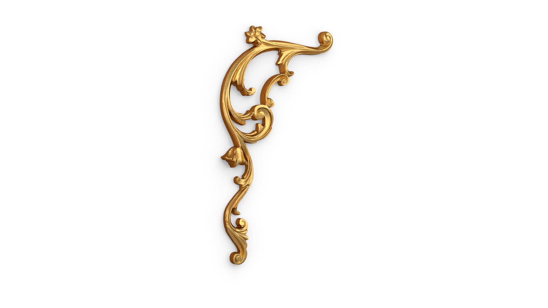 Classic Decor Ornament 338 3D Model - TurboSquid 2118104