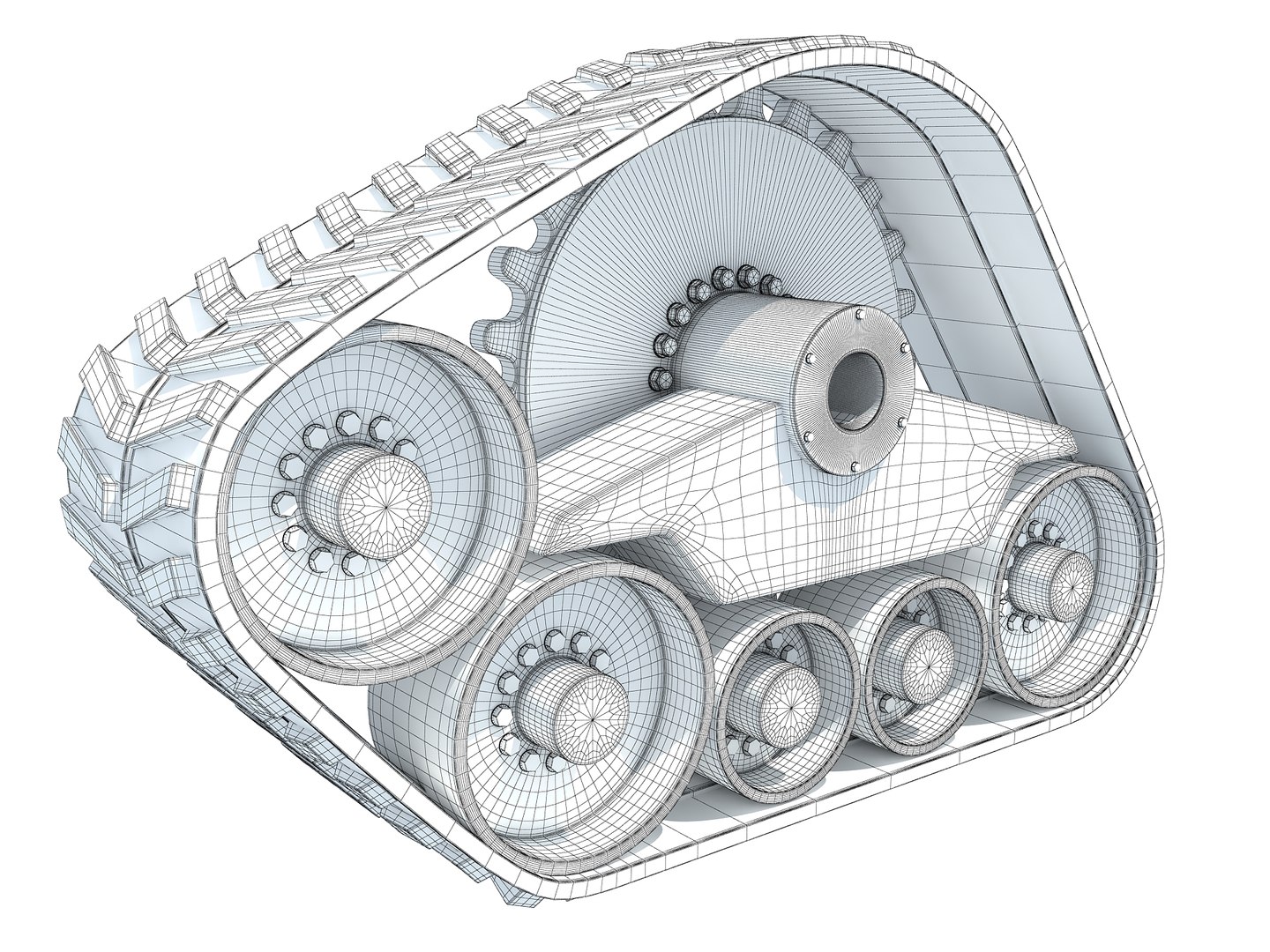 3D Model Track Kit - TurboSquid 1411514