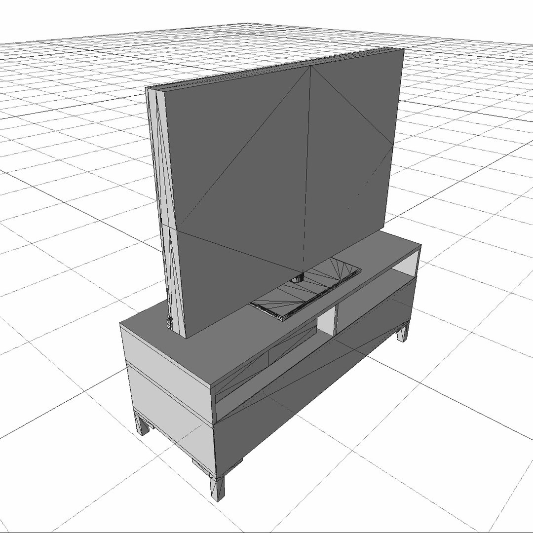 Sienna Tv Cabinet 3d Model