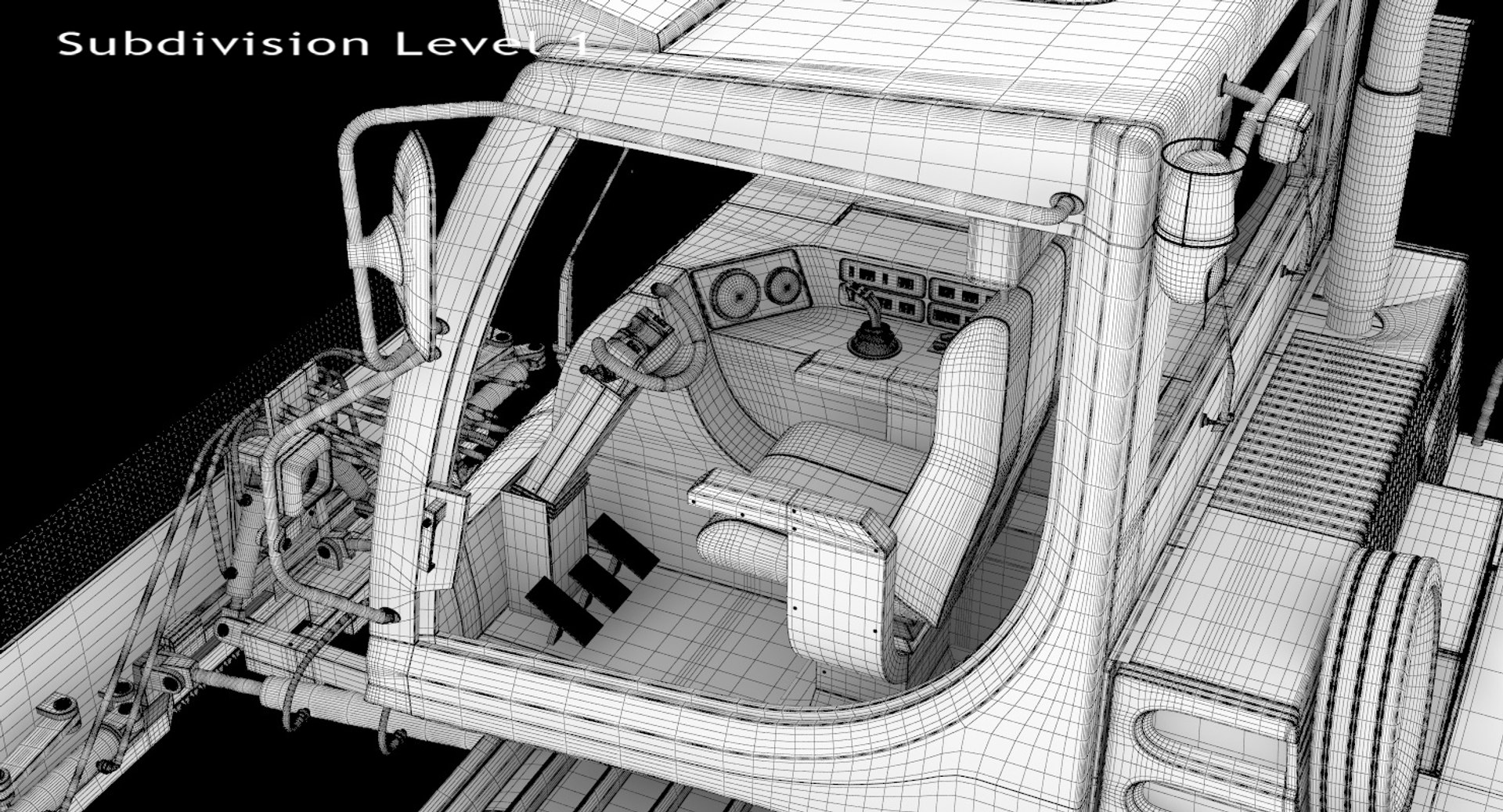 3d Model Snowcat Pistenbully 100