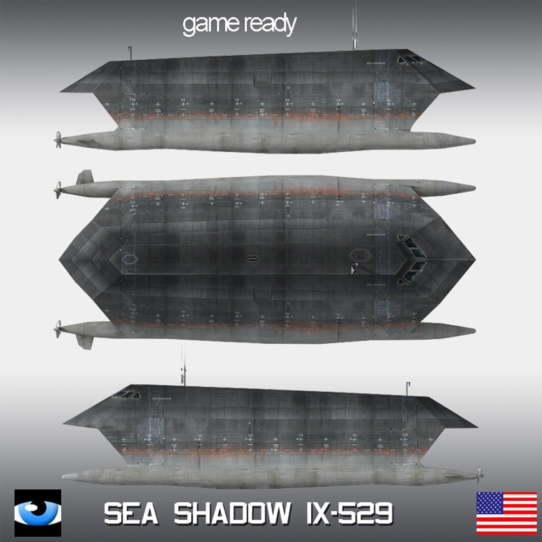 3d Shadow Ix-529 Sea