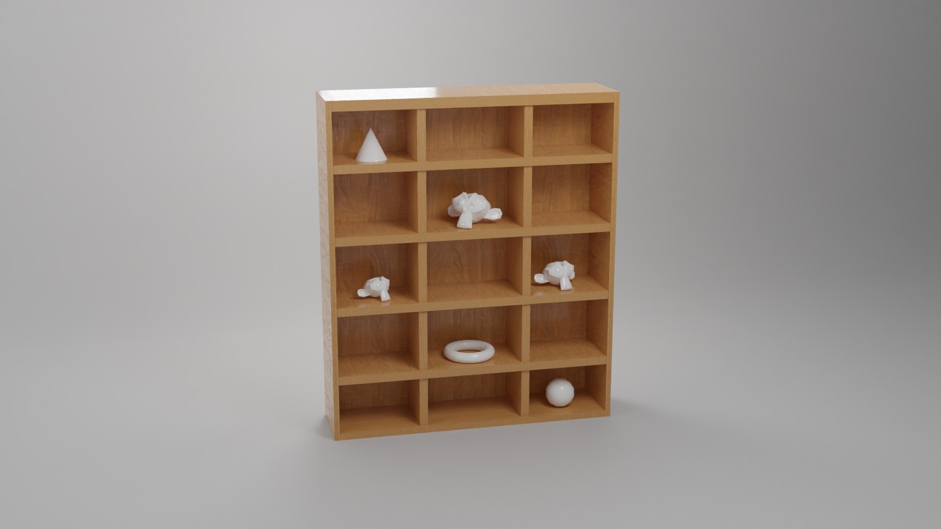 3D Model Library Bookcase - TurboSquid 2257121