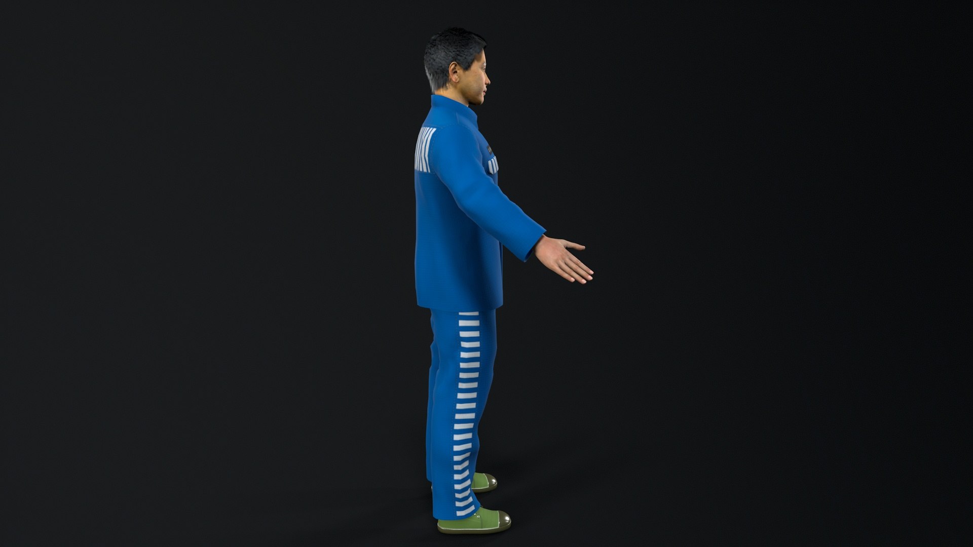 3D Model Prisoner Character - TurboSquid 2375415