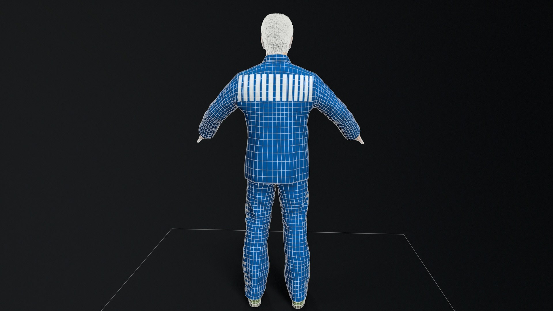 3D Model Prisoner Character - TurboSquid 2375415