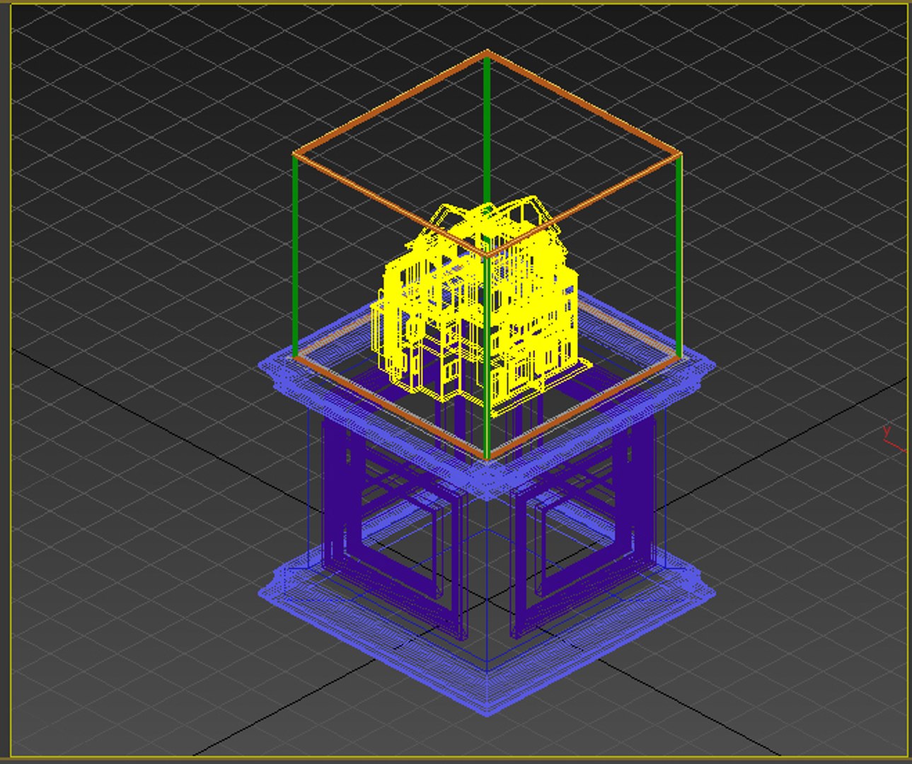 3D glass display box model - TurboSquid 1330644
