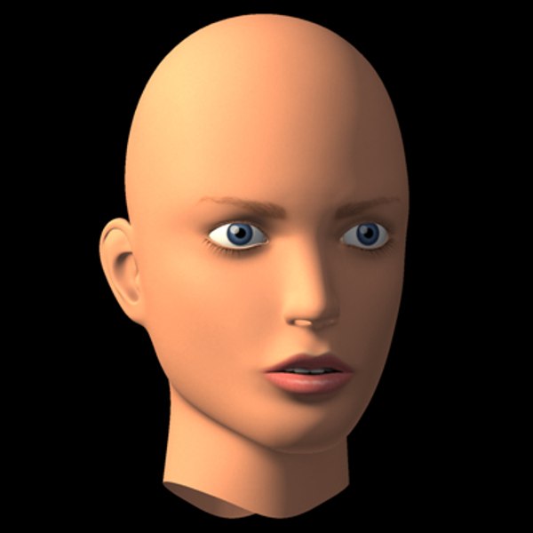 modèle 3D de Tête féminine v1 - TurboSquid 269309