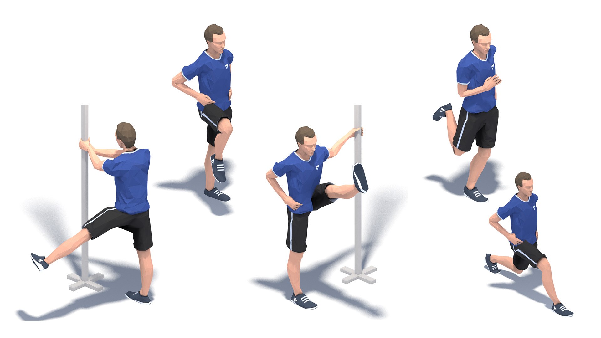 3D 32 Stretch Animation 3d model Bundle model - TurboSquid 1766696