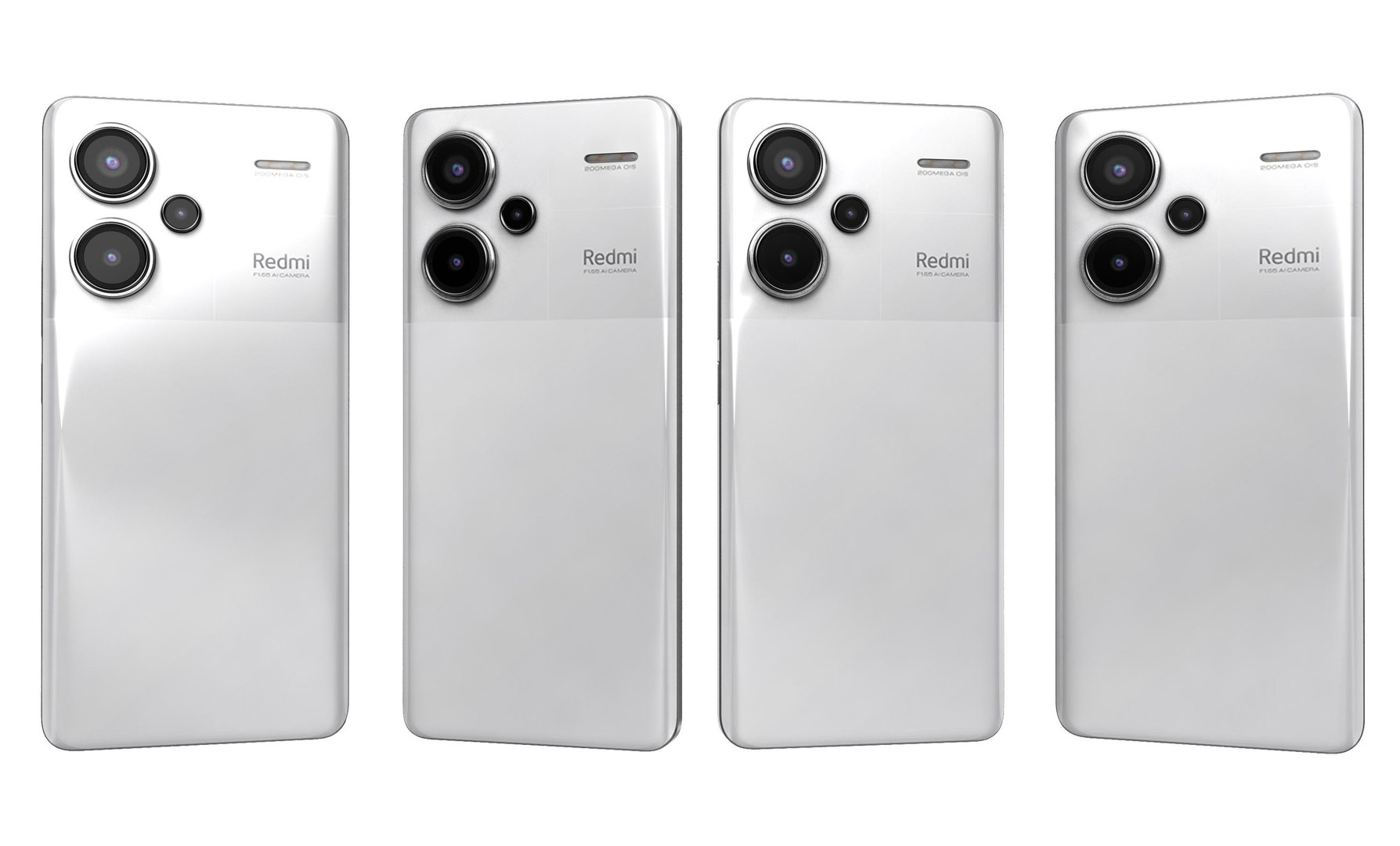 3D Model Xiaomi Redmi Note 13 Pro Plus White - TurboSquid 2151579