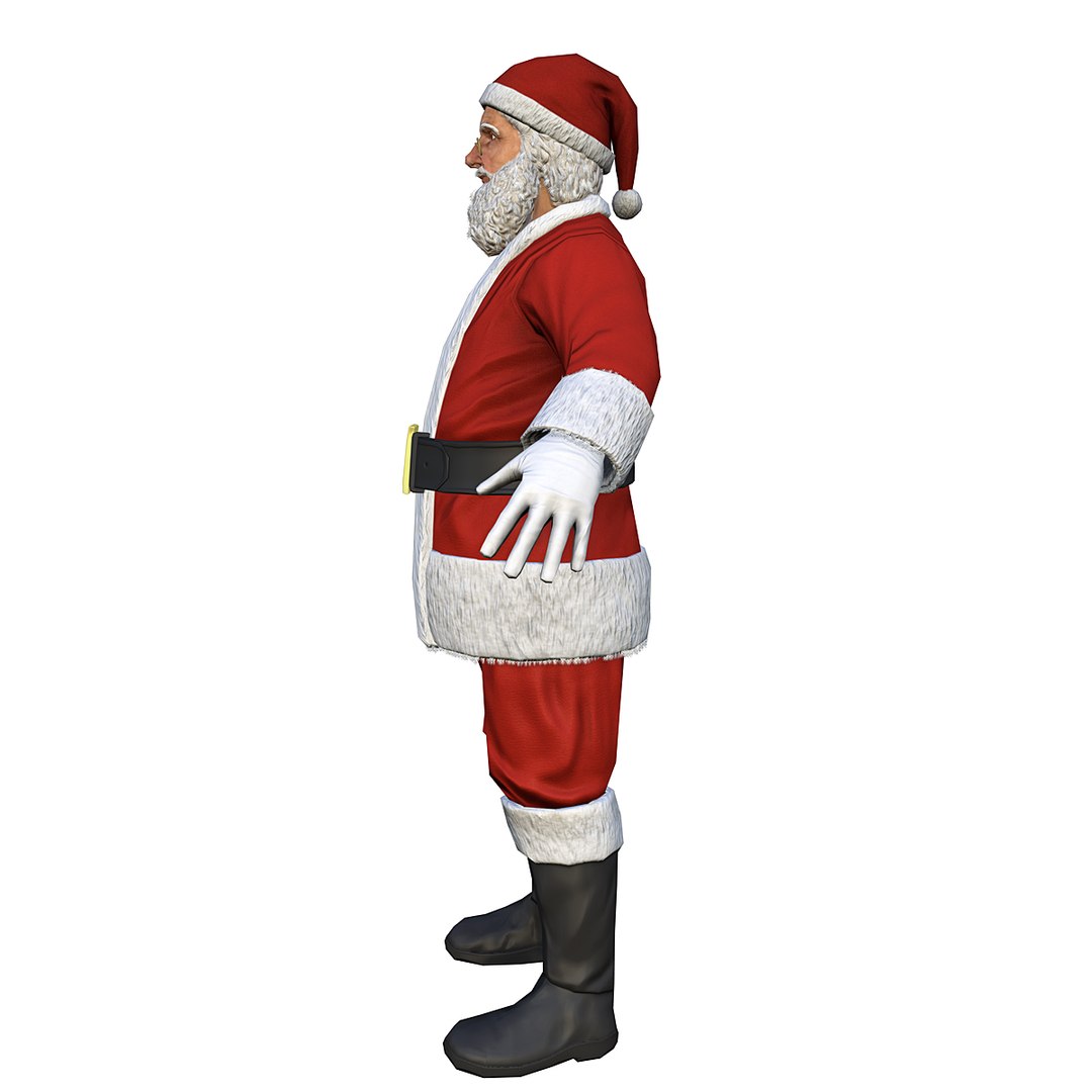 3d santa claus