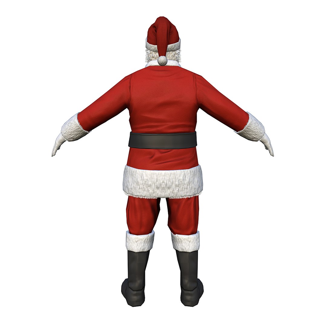 3d santa claus