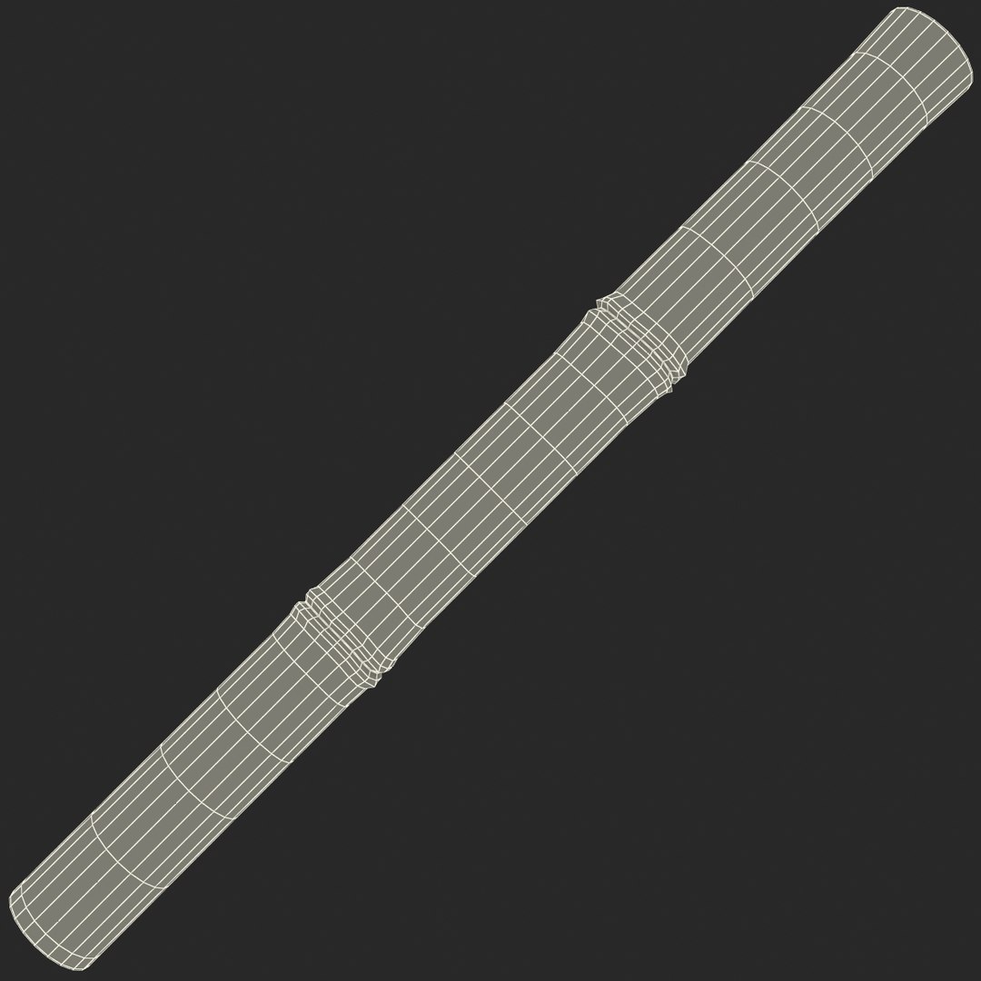 3d Model Of Wind Instrument Didgeridoo 2