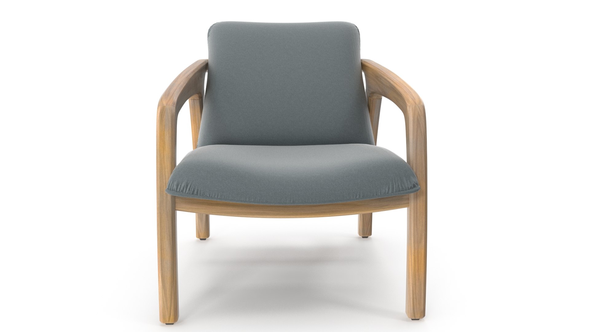 3D Finley Grey Accent Chair - TurboSquid 2295890