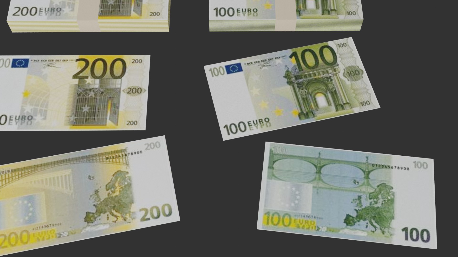 Euro Pack 3D Model - TurboSquid 2031064