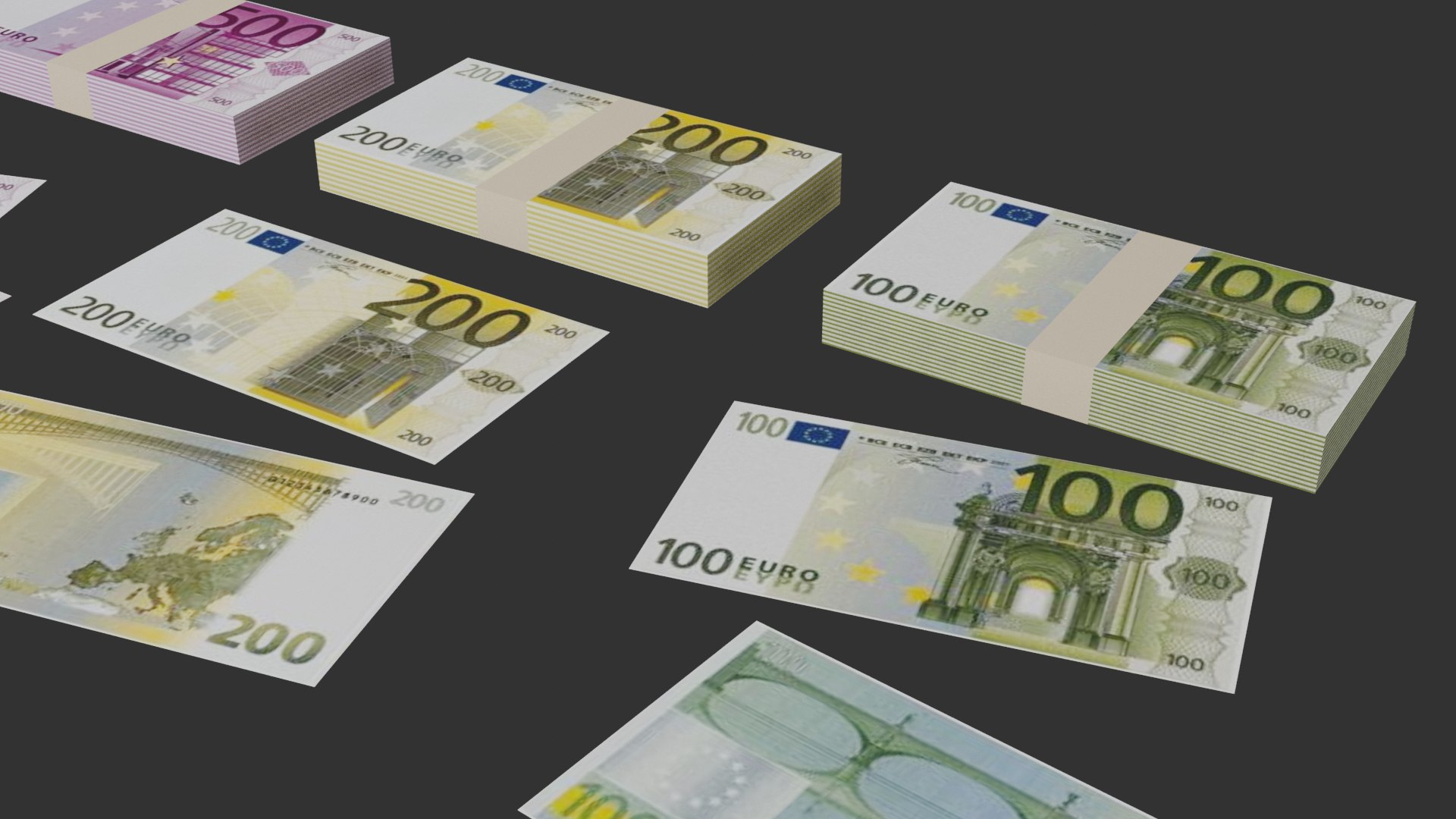 Euro Pack 3D Model - TurboSquid 2031064