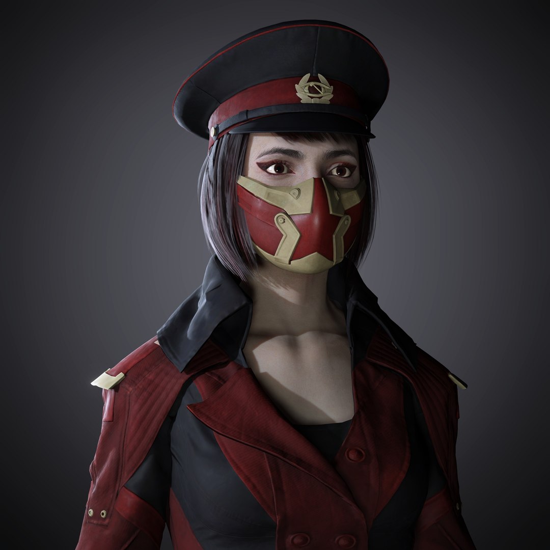 3D Model Skarlet Character - TurboSquid 2419268