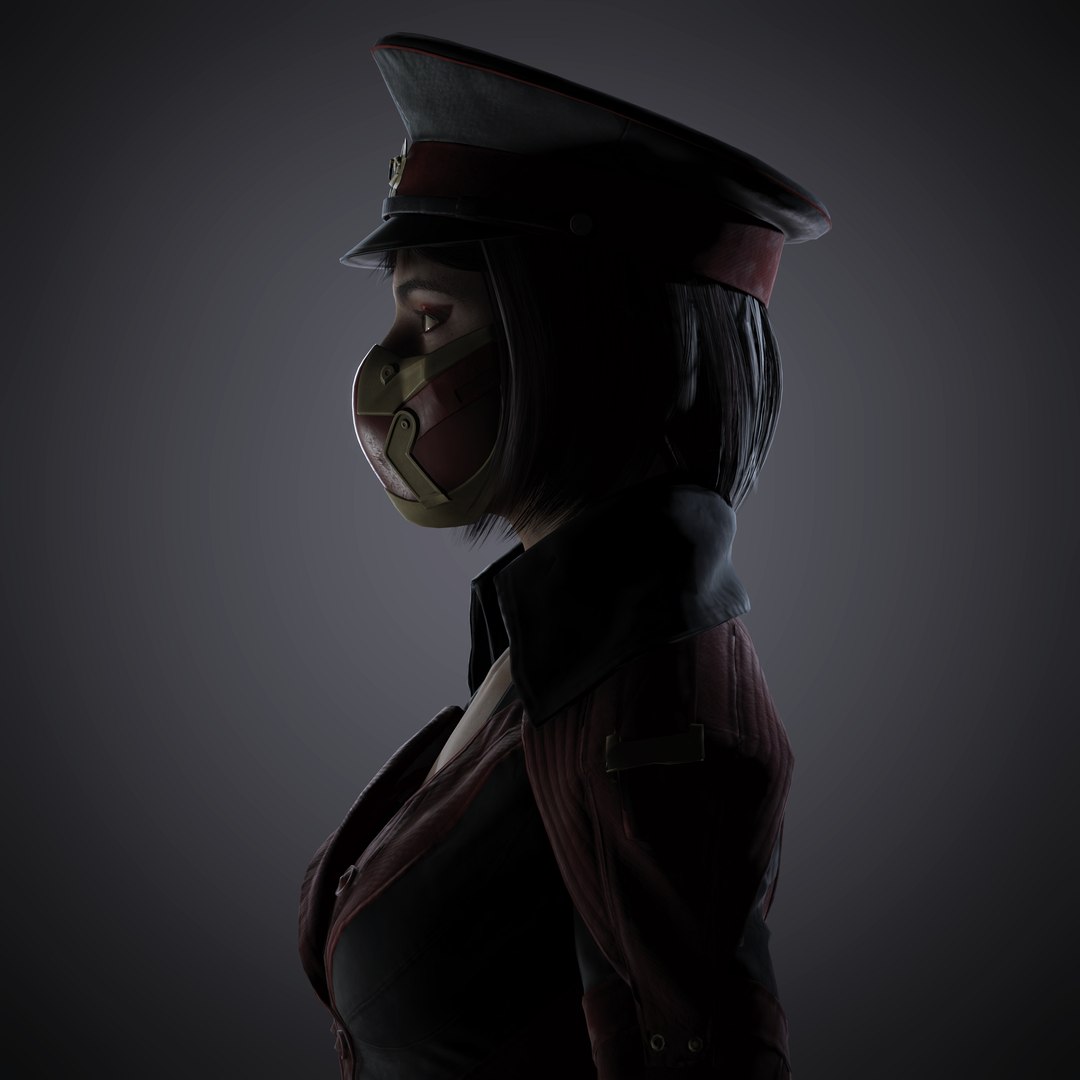 3D Model Skarlet Character - TurboSquid 2419268