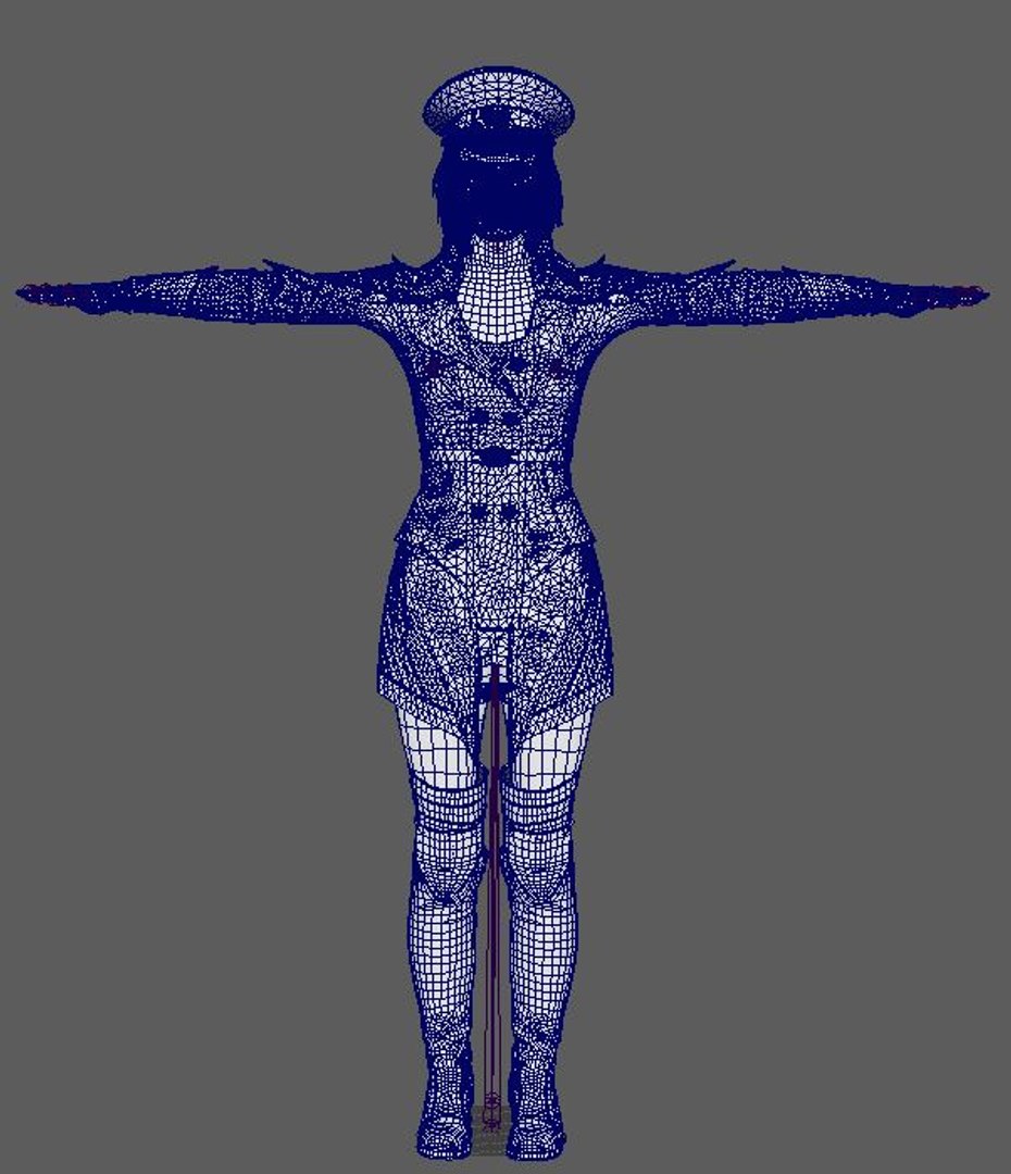 3D Model Skarlet Character - TurboSquid 2419268