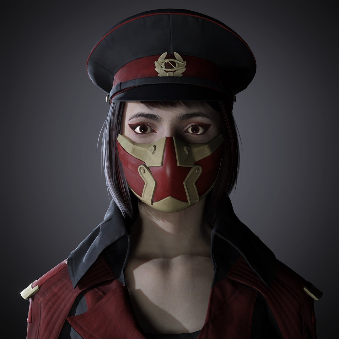 3D Model Skarlet Character - TurboSquid 2419268