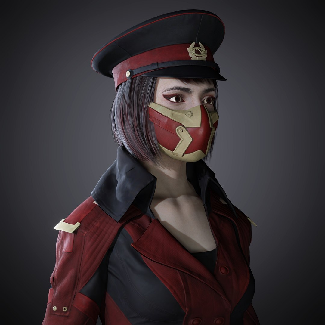 3D Model Skarlet Character - TurboSquid 2419268