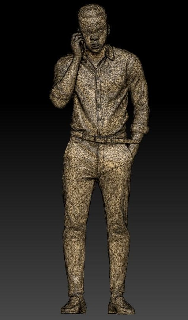 3D Photogrammetry Man Character People - TurboSquid 1664560