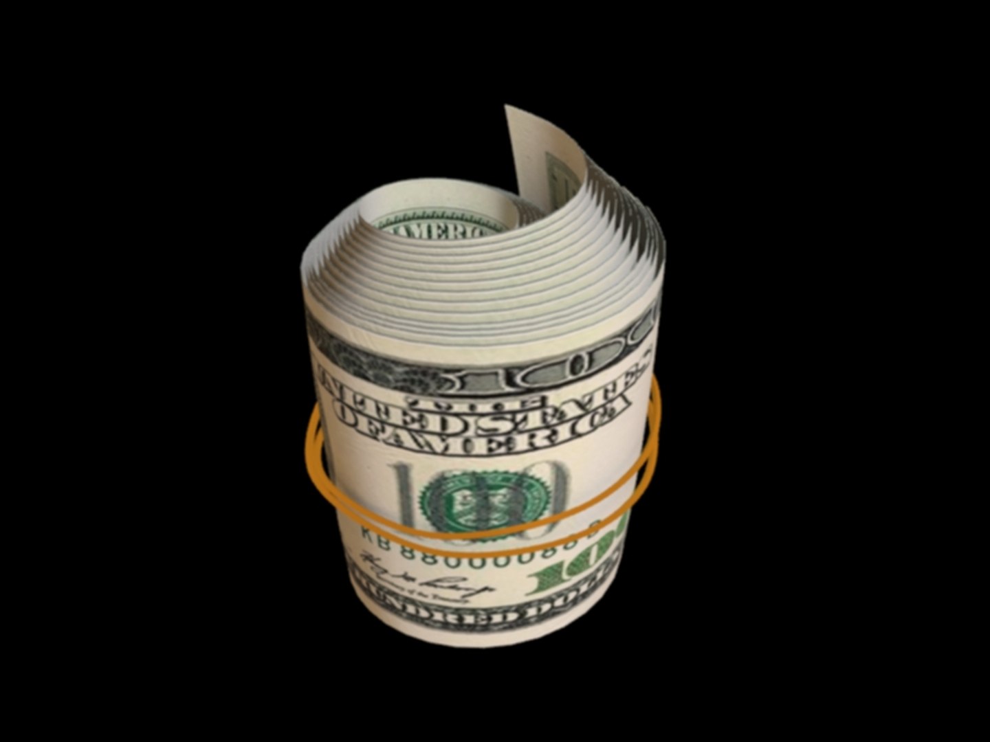 Cash 3D Model - TurboSquid 1229364