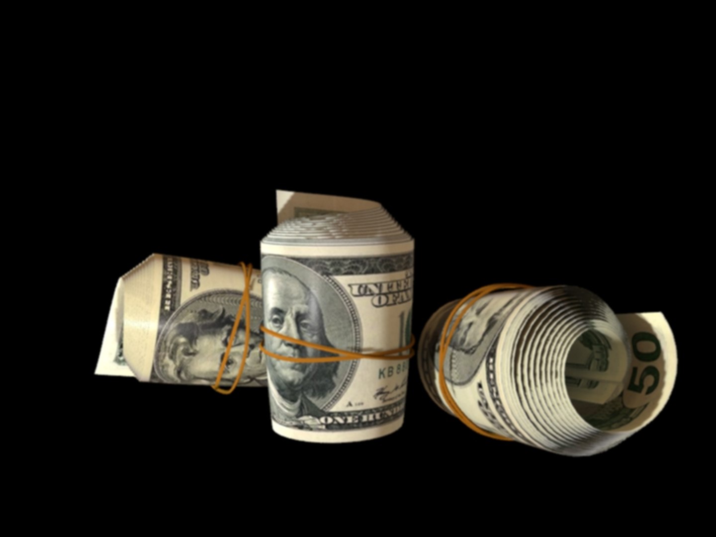 Cash 3D Model - TurboSquid 1229364