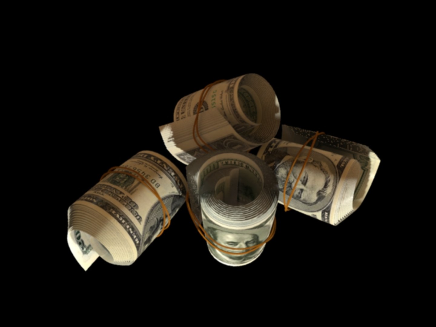Cash 3D Model - TurboSquid 1229364