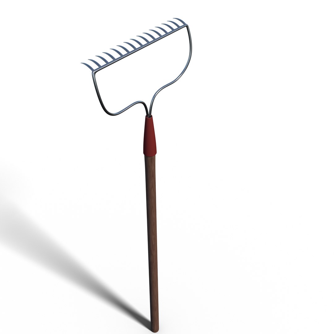 3D Garden Rake - TurboSquid 2061084