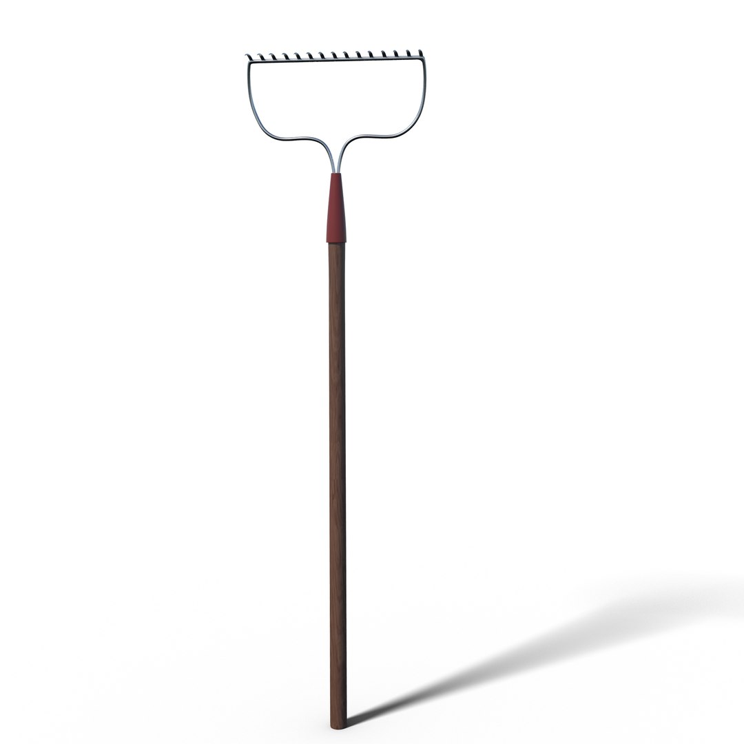 3D Garden Rake - TurboSquid 2061084