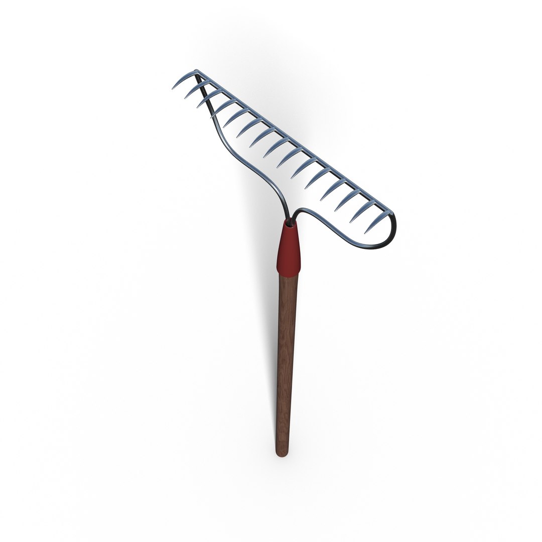 3D Garden Rake - TurboSquid 2061084