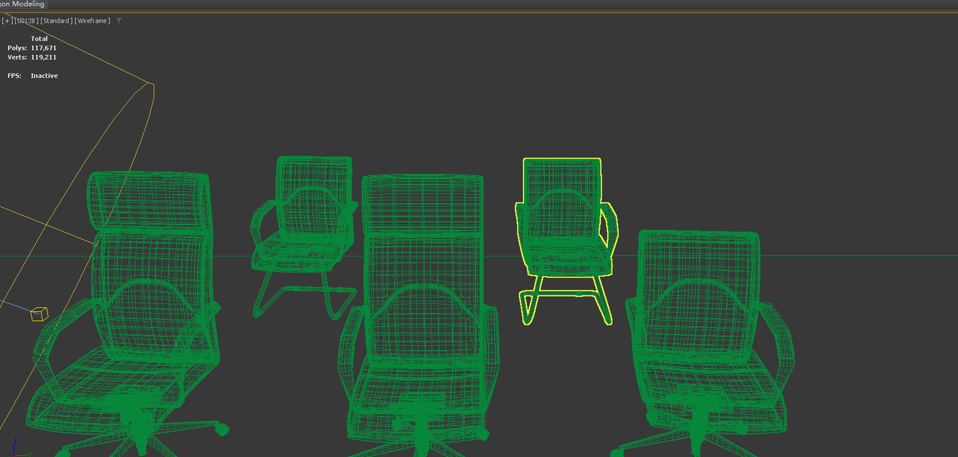 3D Modern leather high back office chair model model - TurboSquid 2062549