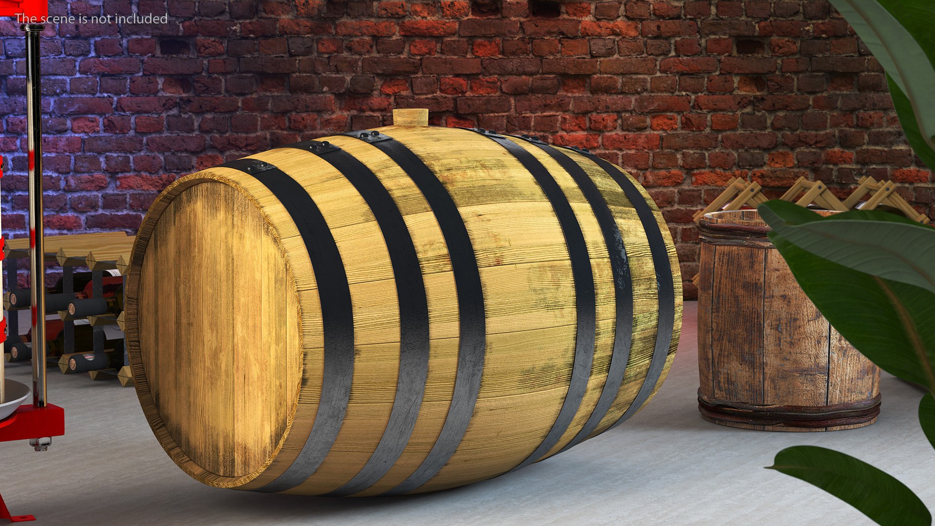 Whiskey Barrel 3D Model - TurboSquid 2102894
