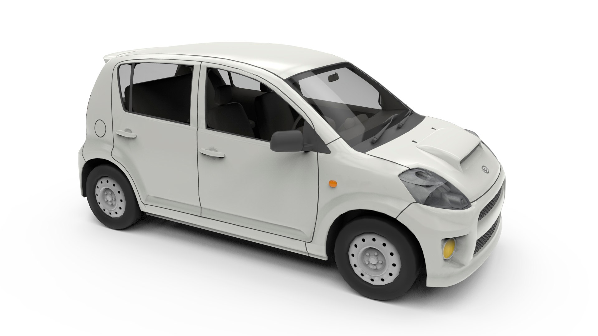 DAIHATSU BOON 2006 3D - TurboSquid 1821333