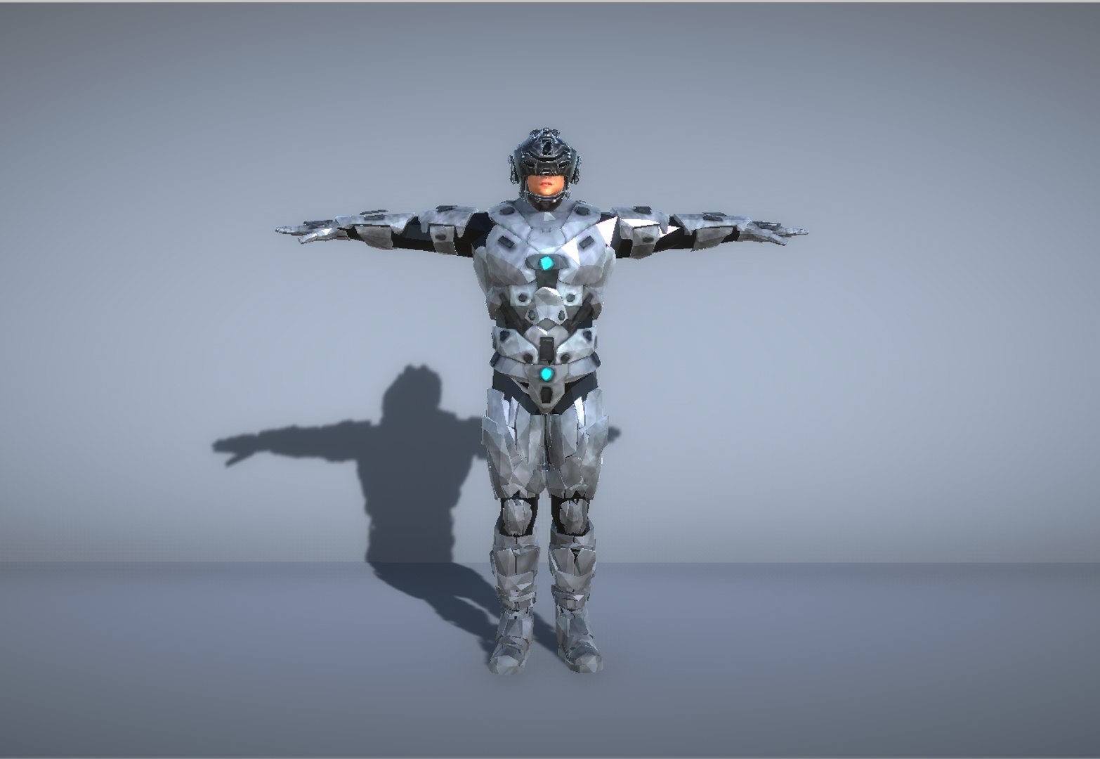 Sci-fi Cyborg Soldier Ax 3D Model - TurboSquid 1516556