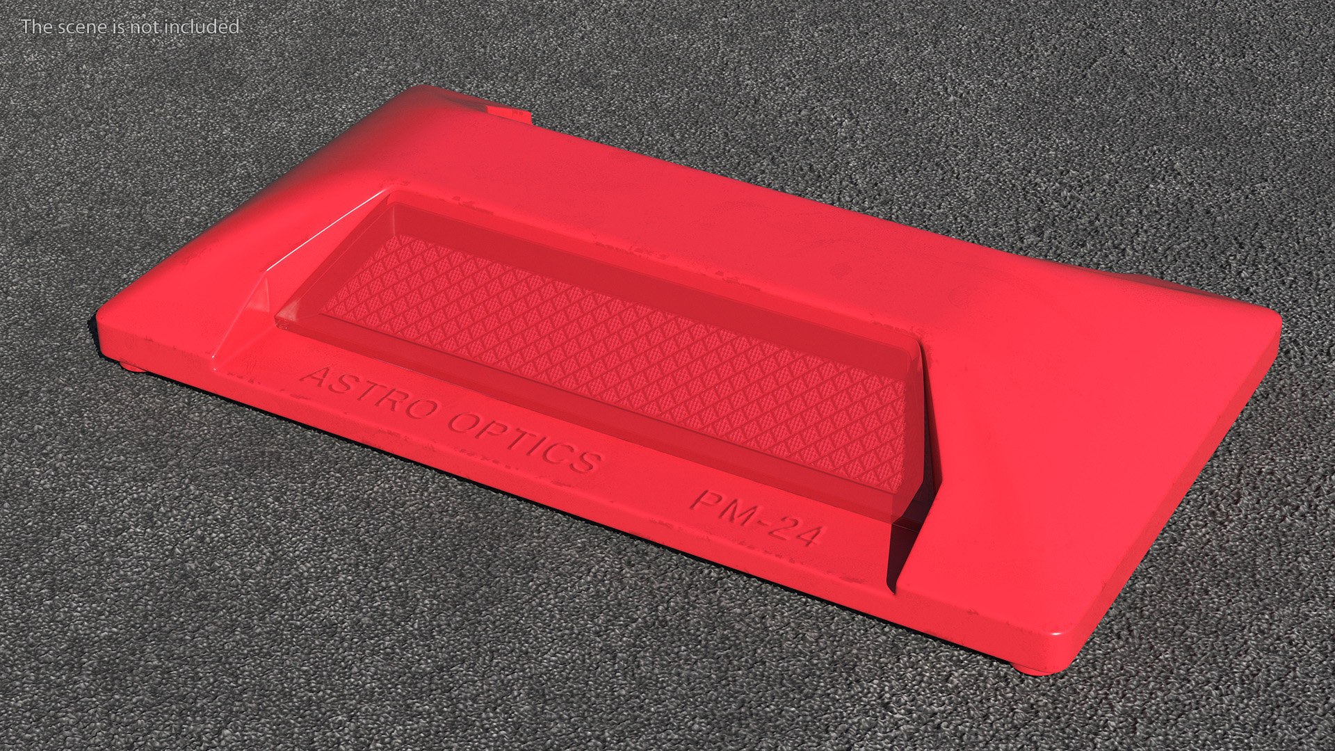 3D Reflective Road Driveway Marker Red - TurboSquid 2073303